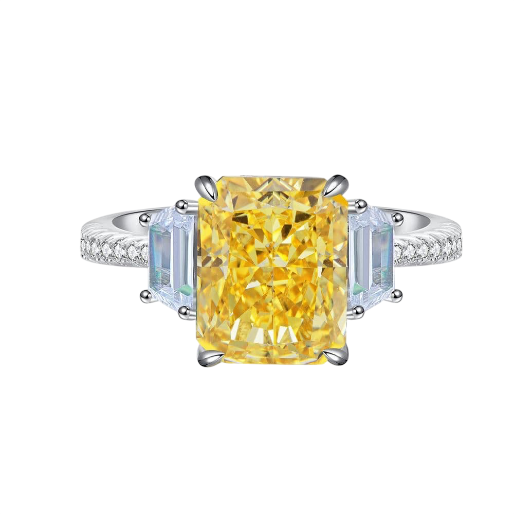 The Forever Ring - Yellow Sapphire | 925 Sterling Silver – AUROMEO